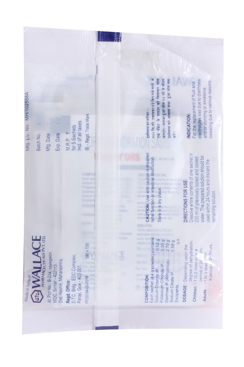 Walyte ORS Orange Powder 4.4 gm Price, Uses, Side Effects, Composition ...