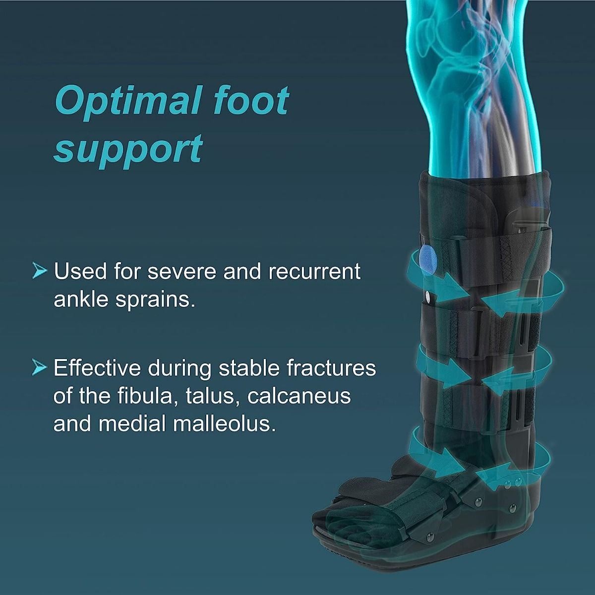 Buy Tynor Walker Boot Air Medium, 1 Count | 19 Minutes Delivery ...