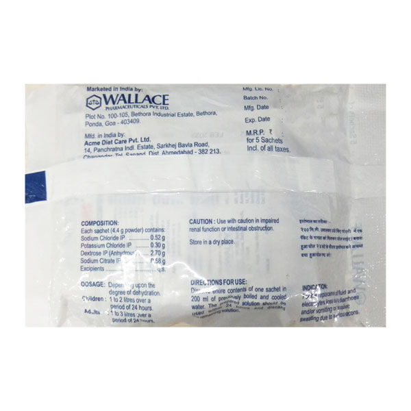 Walyte ORS Mango Flavour Sachet | Uses, Side Effects, Price | Apollo ...