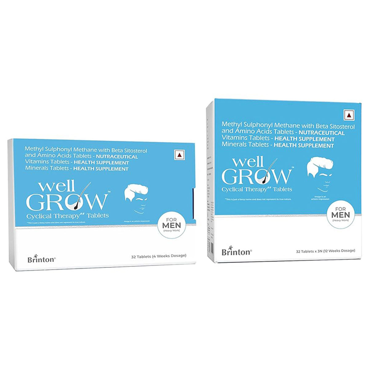 Buy Well Grow Men Kit Tablet 32's | 19 Minutes Delivery | Apollo Pharmacy