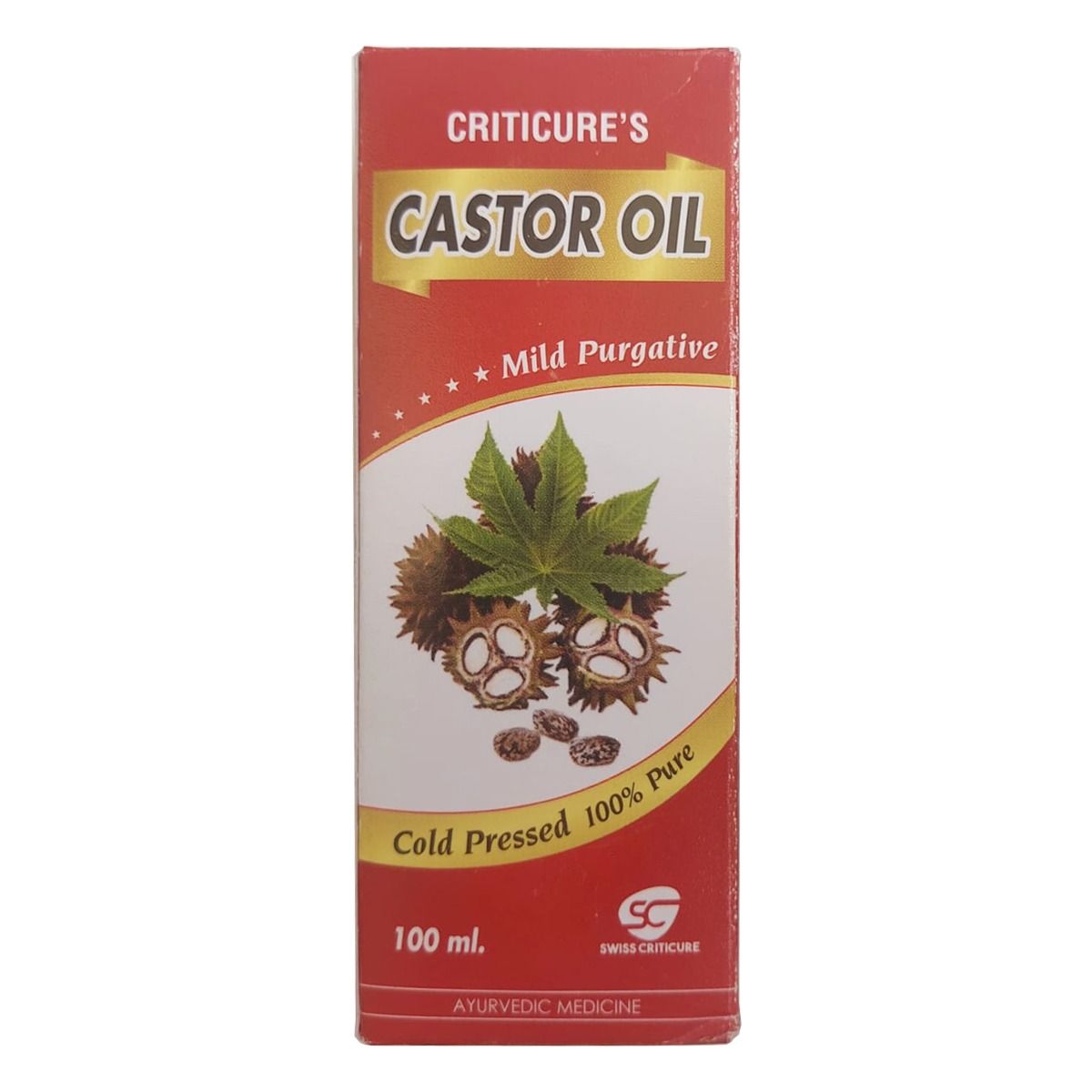Buy Castor Oil (Criticure's) 100 ml | 19 Minutes Delivery | Apollo Pharmacy