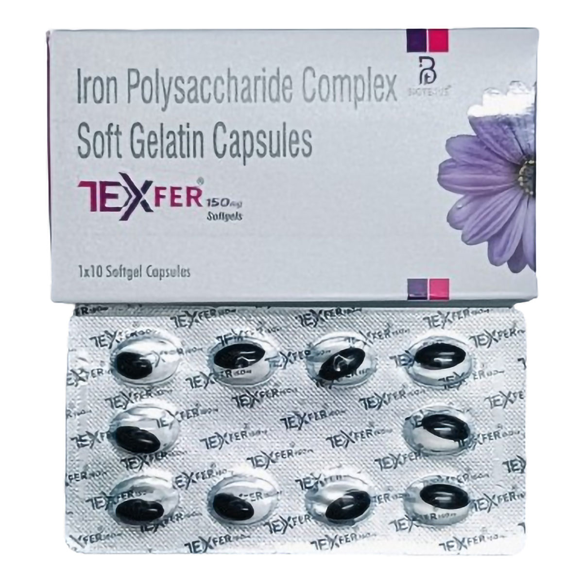 Texfer 150 mg Softgel Capsule | Uses, Side Effects, Price | Apollo Pharmacy