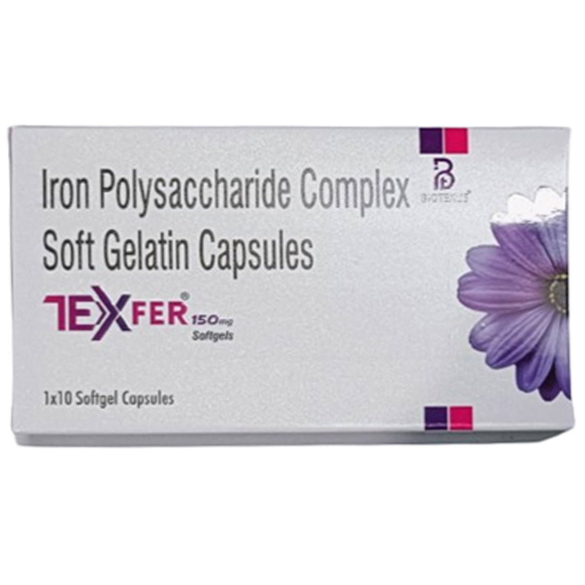 Buy Texfer 150 mg Softgel Capsule | 19 Minutes Delivery | Apollo Pharmacy