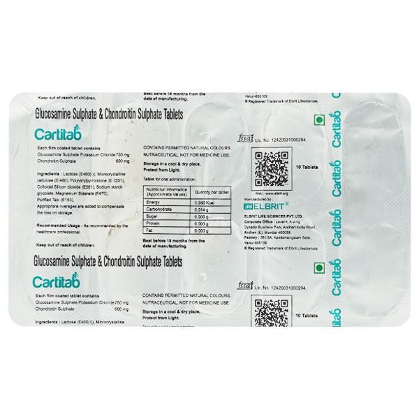 Cartitab C2 Tablet | Uses, Side Effects, Price | Apollo Pharmacy