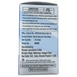 Apollo Pharmacy Blood Glucose Test Strips, 25 Count का उपयोग, फायदे ...