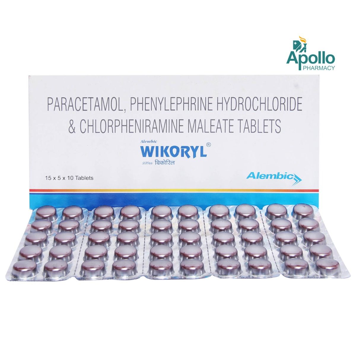 Wikoryl Tablet 10's Price, Uses, Side Effects, Composition - Apollo ...
