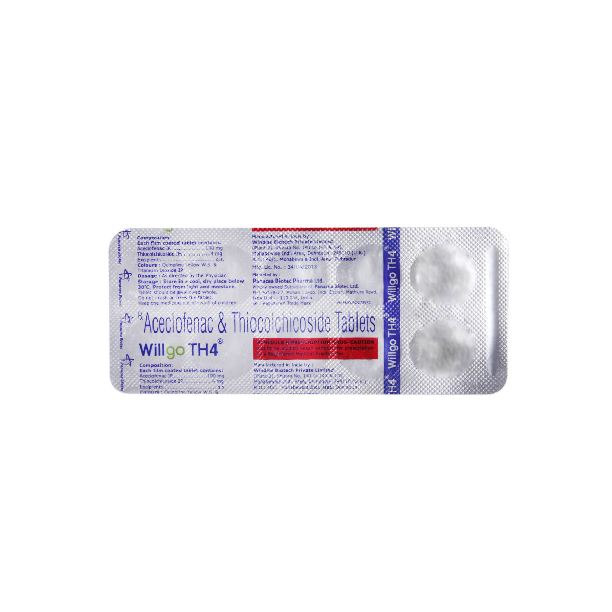 WILLGO TH 4MG TABLET | Uses, Side Effects, Price | Apollo Pharmacy