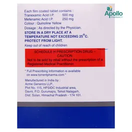 Xamic MF Tablet | Uses, Side Effects, Price | Apollo Pharmacy