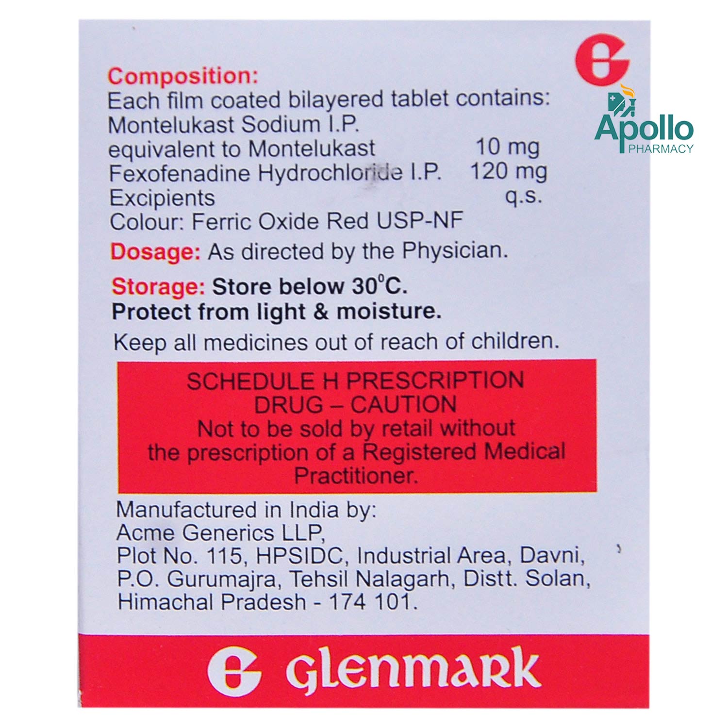 Xaria Plus Tablet 10's Price, Uses, Side Effects, Composition - Apollo ...