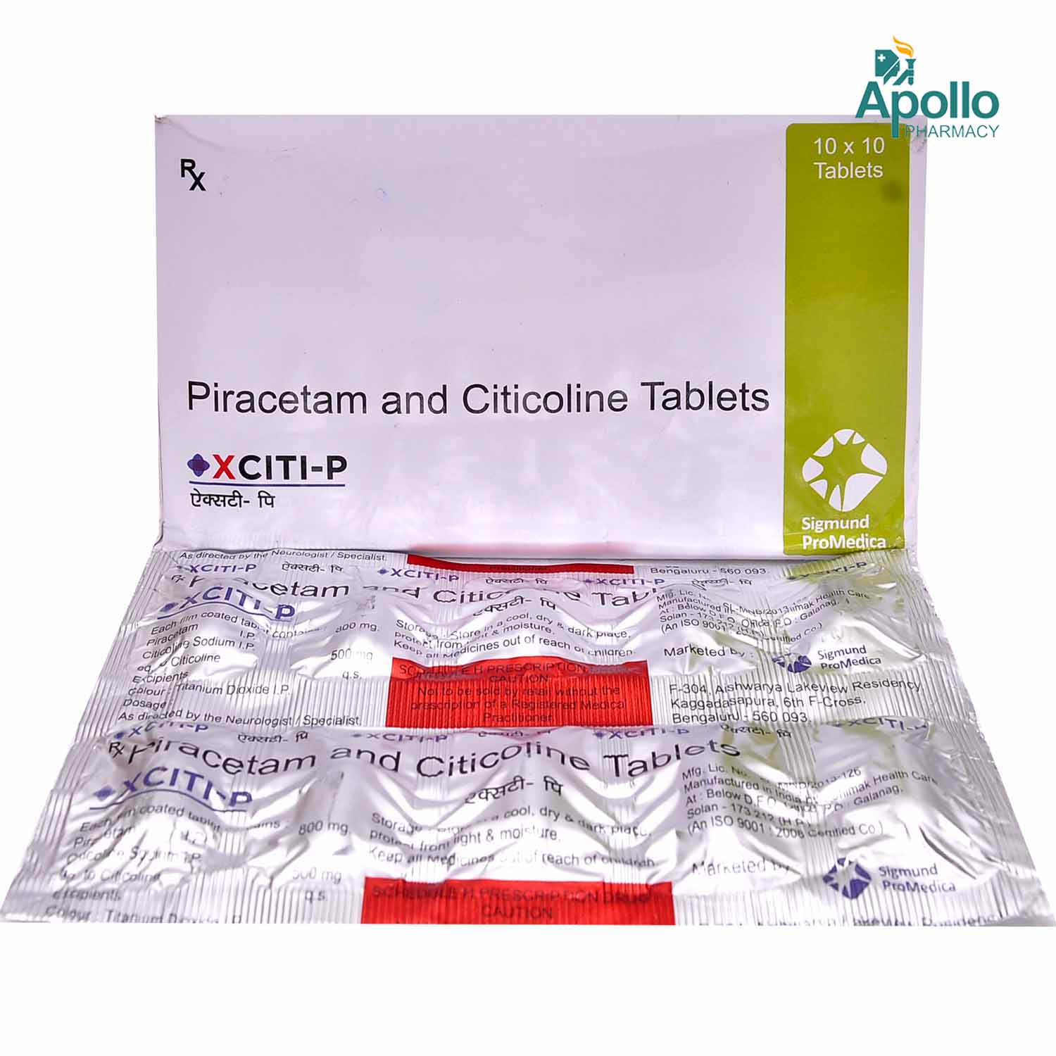 XCITI P TABLET Price, Uses, Side Effects, Composition - Apollo Pharmacy