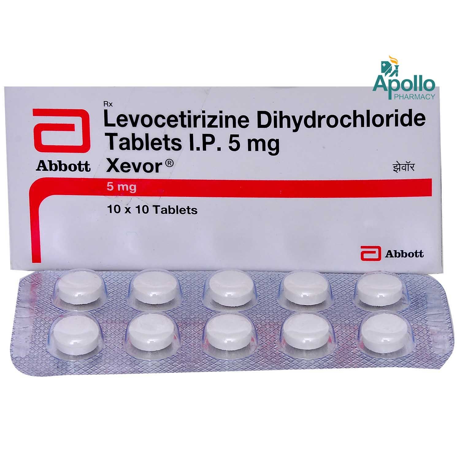 Xevor Tablet 10's Price, Uses, Side Effects, Composition - Apollo Pharmacy