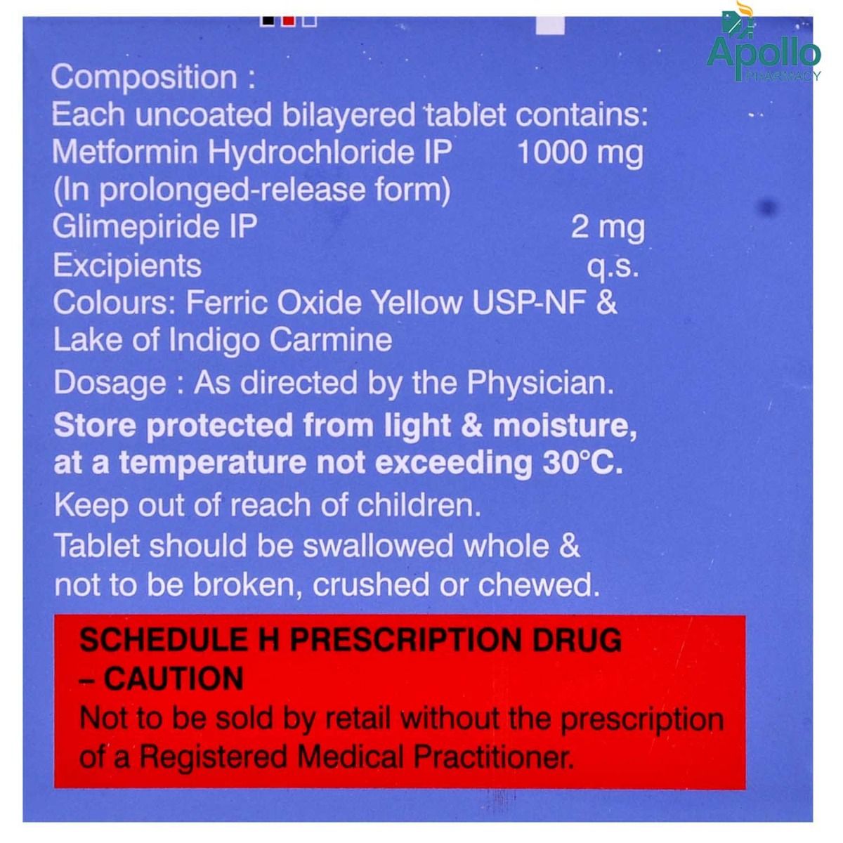 XILIA M 2MG FORTE TABLET Price, Uses, Side Effects, Composition ...