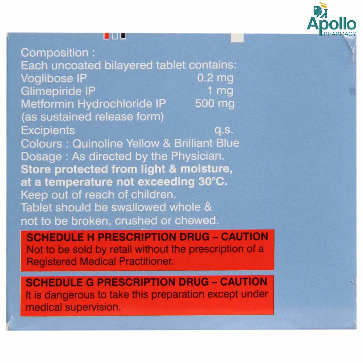 XILIA TRIO 1MG TABLET Price, Uses, Side Effects, Composition - Apollo ...