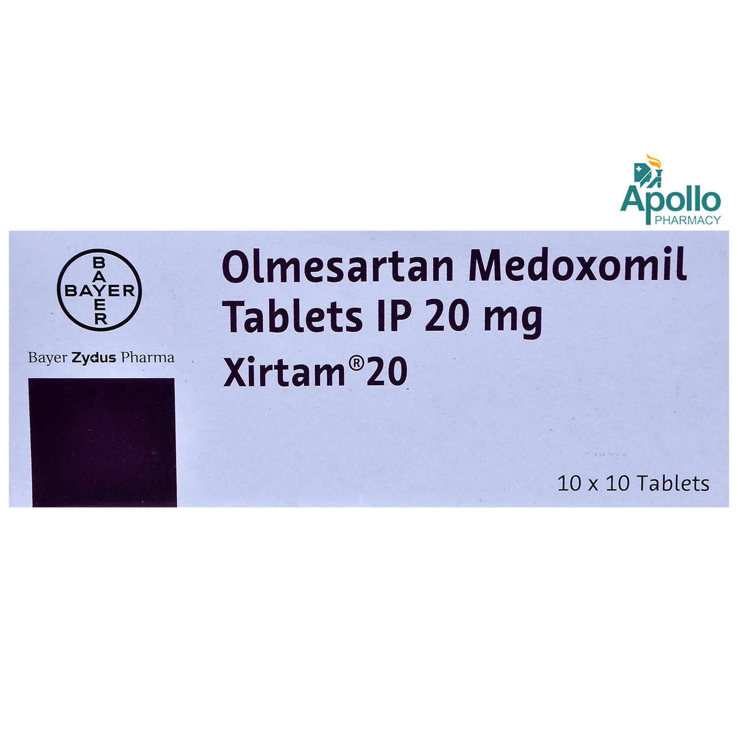 Xirtam 20 Tablet | Uses, Side Effects, Price | Apollo Pharmacy