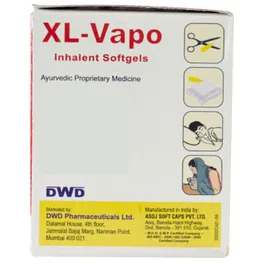 Buy XL-Vapo Inhalant, 10 Capsules | 19 Minutes Delivery | Apollo Pharmacy