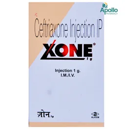 Xone 1gm Injection | Uses, Side Effects, Price | Apollo Pharmacy
