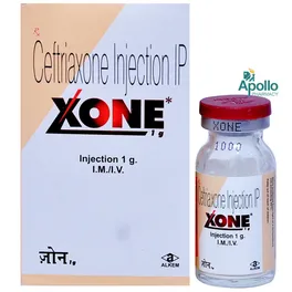 Xone 1gm Injection | Uses, Side Effects, Price | Apollo Pharmacy