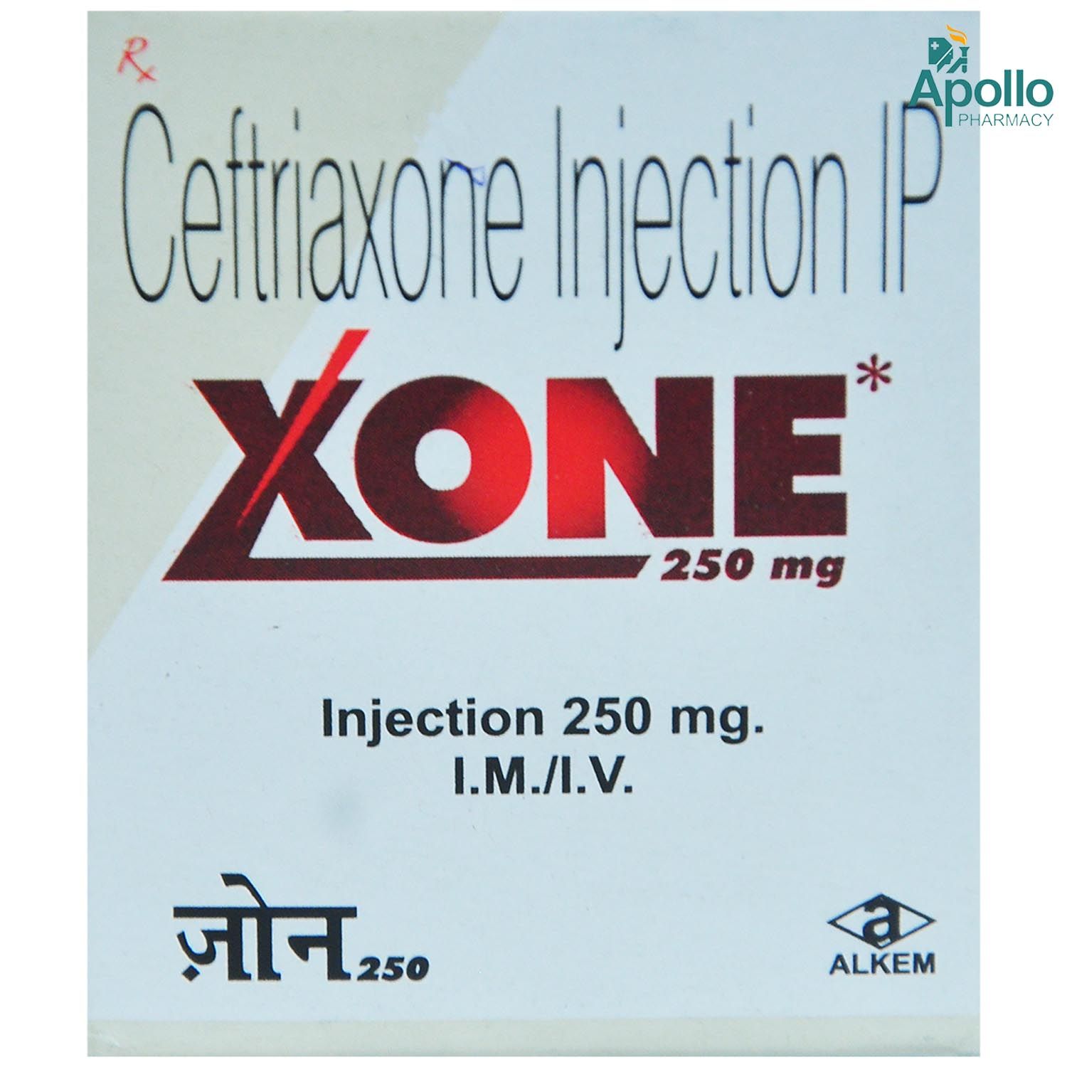 Xone 250 mg Injection | Uses, Side Effects, Price | Apollo Pharmacy