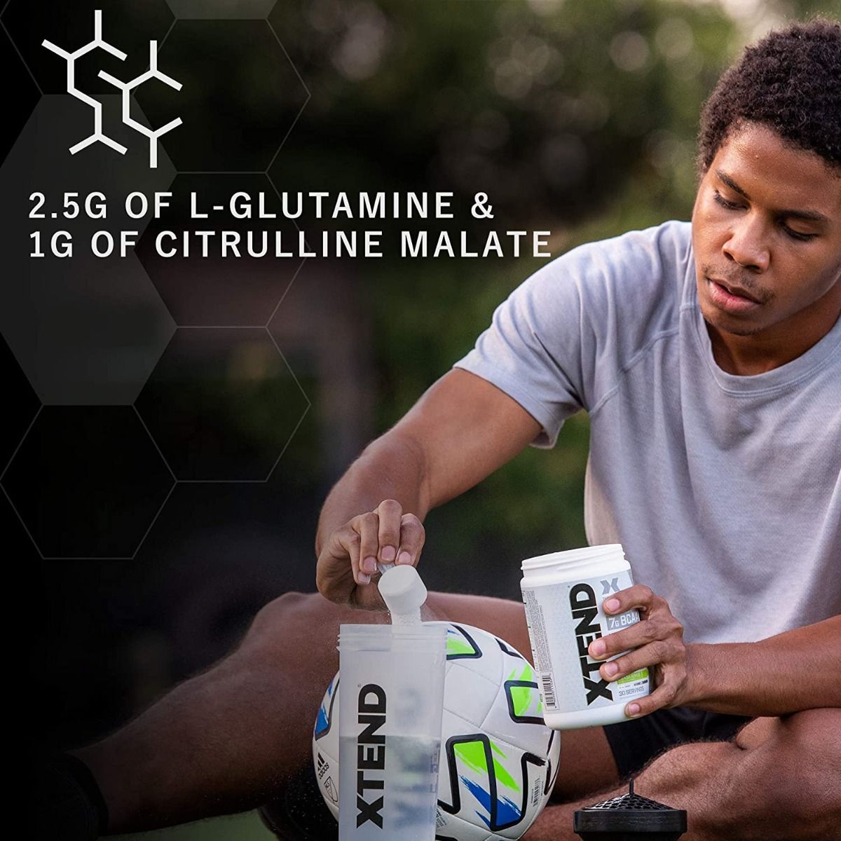 Xtend Original 7G BCAA Blue Raspberry Ice Flavour Powder, 420 gm Price ...