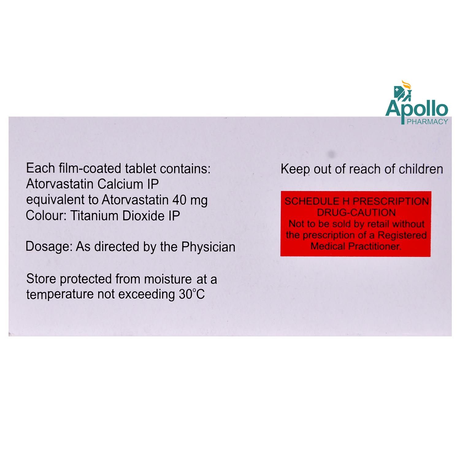 Xtor 40 Tablet 10's Price, Uses, Side Effects, Composition - Apollo ...