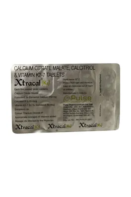 Xtracal K2 Tablet | Uses, Side Effects, Price | Apollo Pharmacy