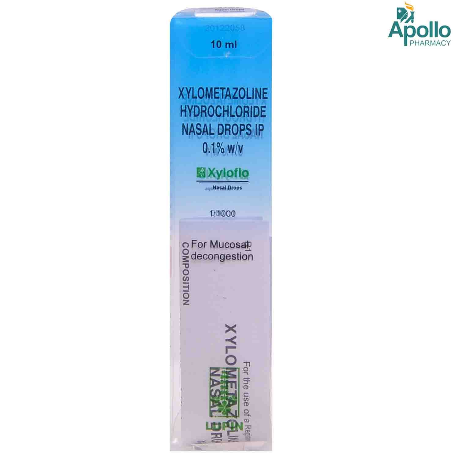 Xyloflo Nasal Drops | Uses, Side Effects, Price | Apollo Pharmacy