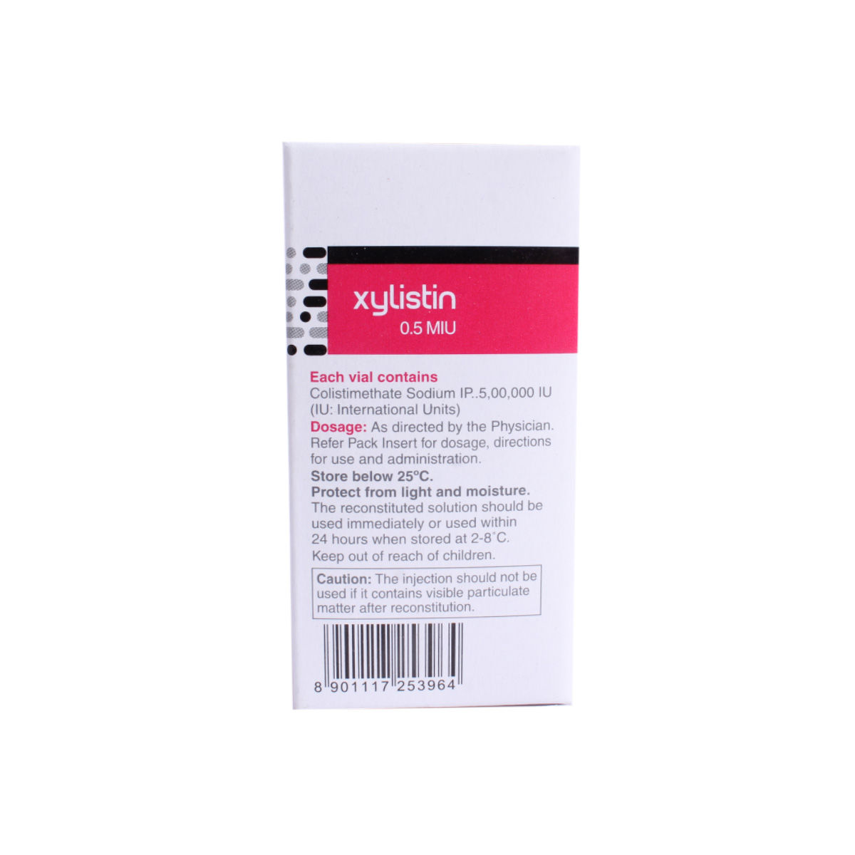 Xylistin 0.5MIU Injection 10 ml Price, Uses, Side Effects, Composition ...