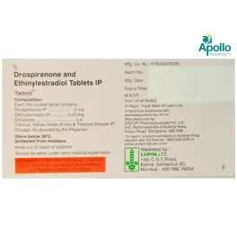 Yamini Tablet | Uses, Side Effects, Price | Apollo Pharmacy