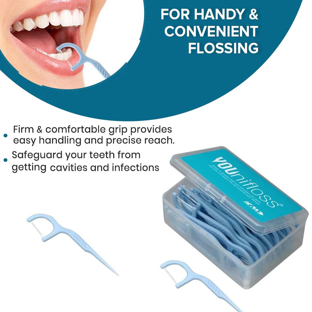 Younifloss, 50 Count Price, Uses, Side Effects, Composition - Apollo ...