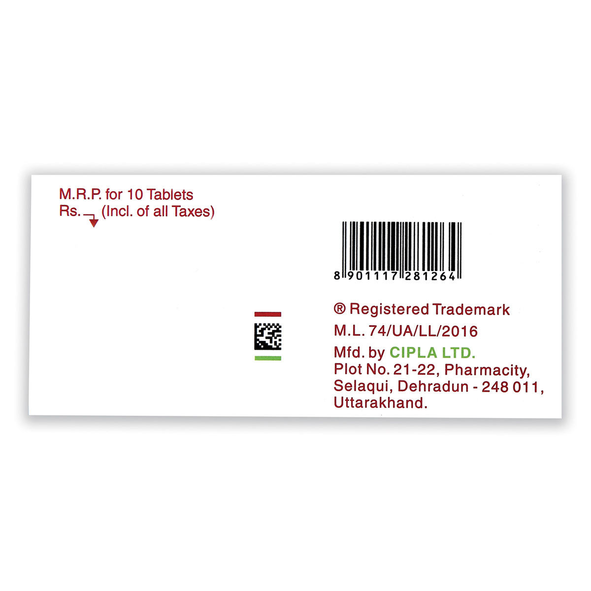 Zaart 50 mg Tablet | Uses, Side Effects, Price | Apollo Pharmacy