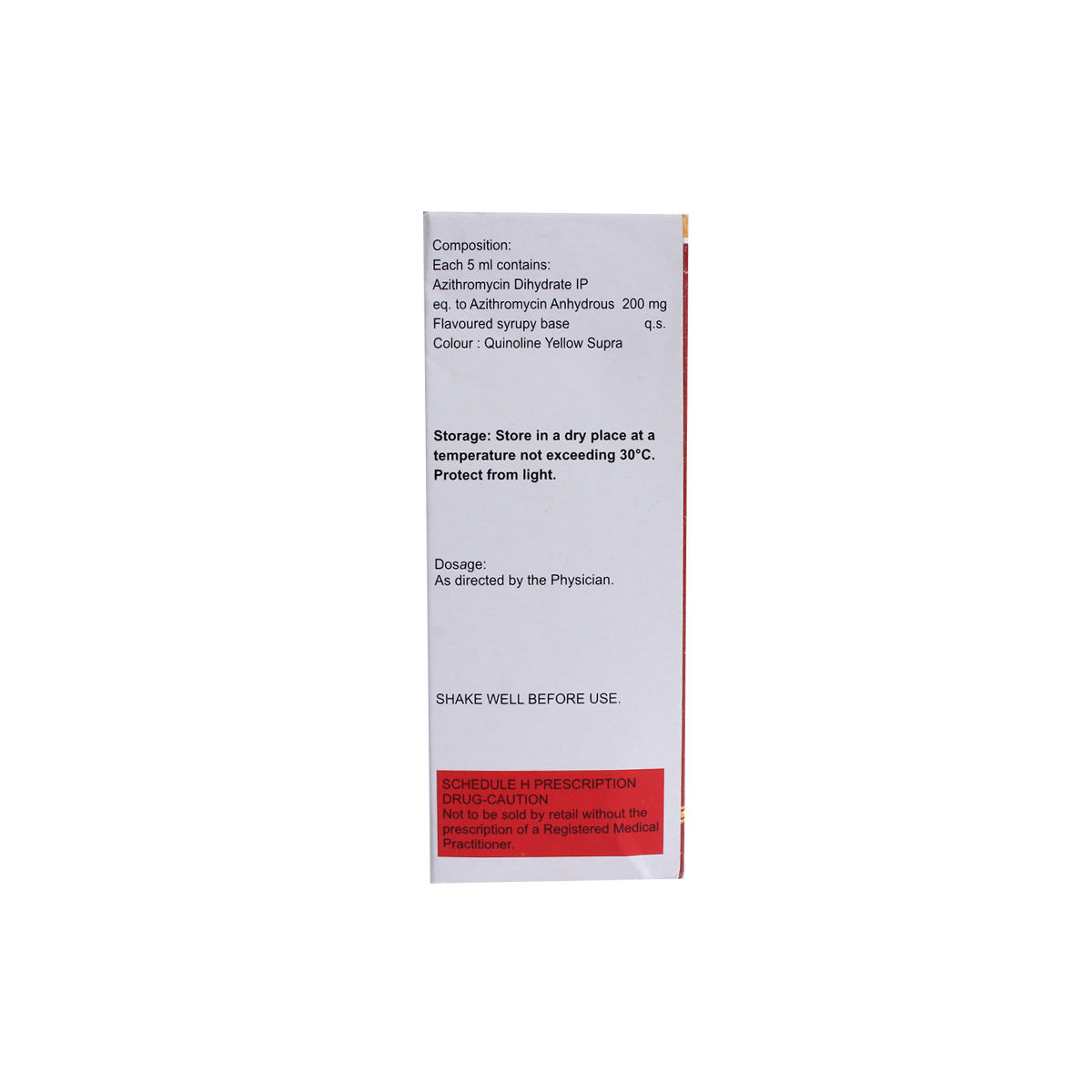 Zady-200 Readymix Suspension 30 ml Price, Uses, Side Effects ...