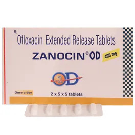 Zanocin OD 400 mg Tablet | Uses, Side Effects, Price | Apollo Pharmacy