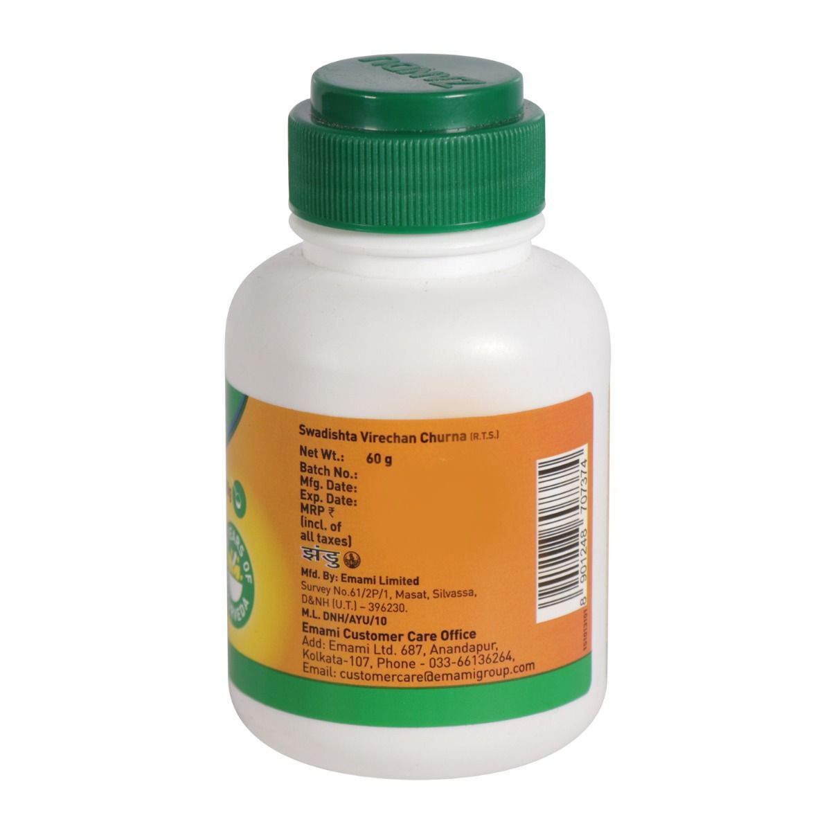 Zandu Swadishta Virechan Churna, 60 gm Price, Uses, Side Effects ...