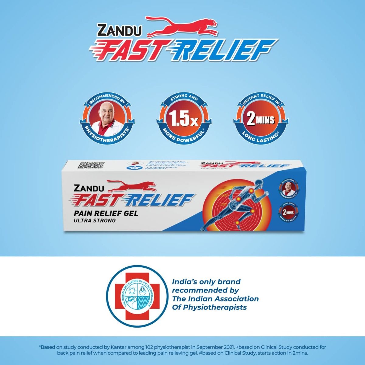 Zandu Fast Relief Ultra Strong Gel, 30 ml Price, Uses, Side Effects ...