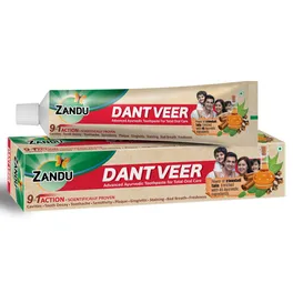 Buy Zandu Dant Veer Toothpaste, 100 gm | 19 Minutes Delivery | Apollo ...