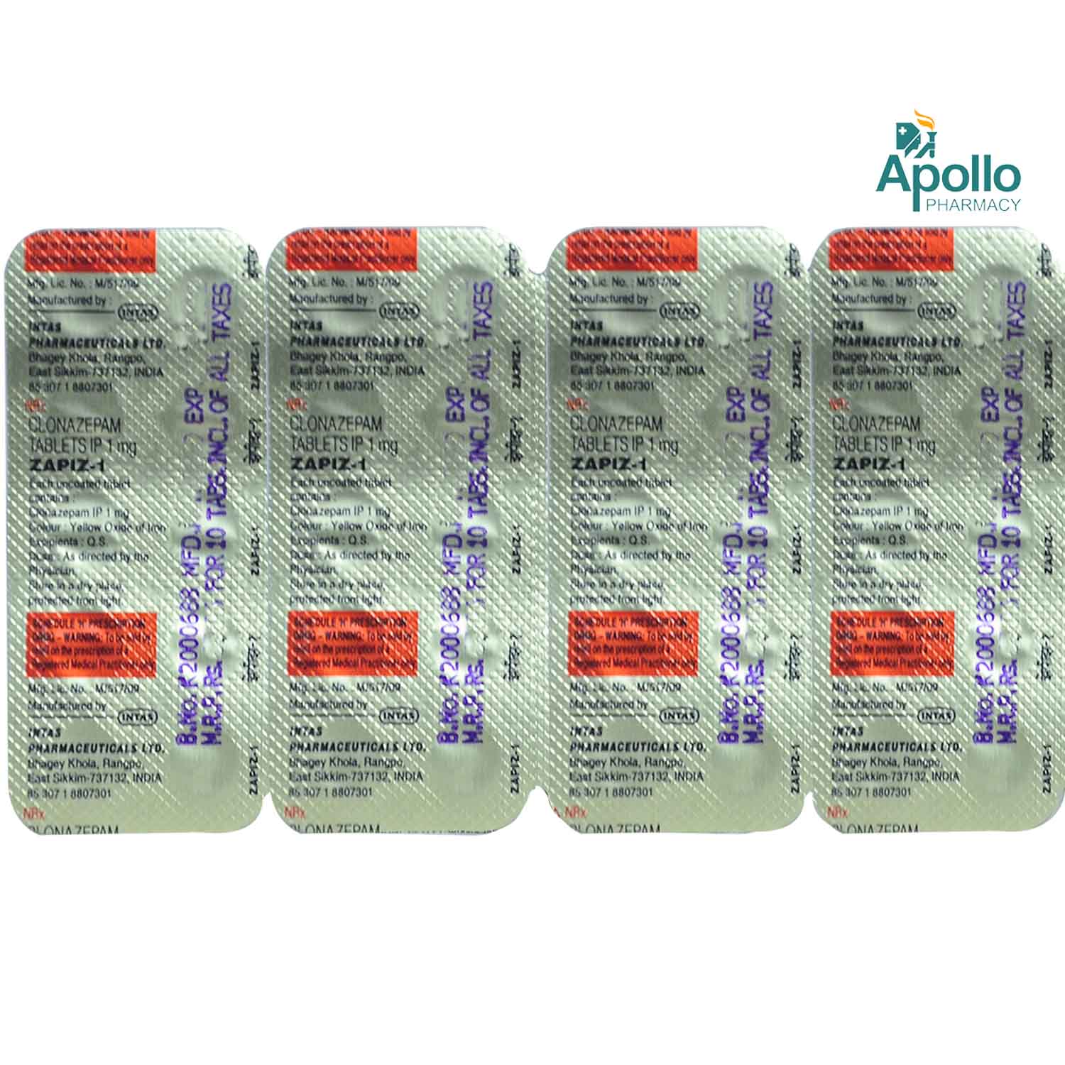 ZAPIZ 1MG TABLET | Uses, Side Effects, Price | Apollo Pharmacy