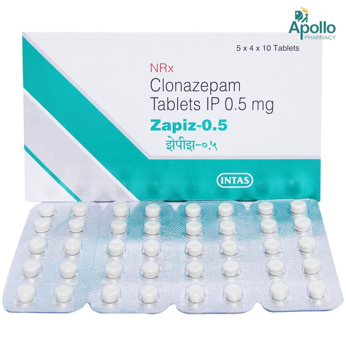 Zapiz-0.5 Tablet 10's Price, Uses, Side Effects, Composition - Apollo ...