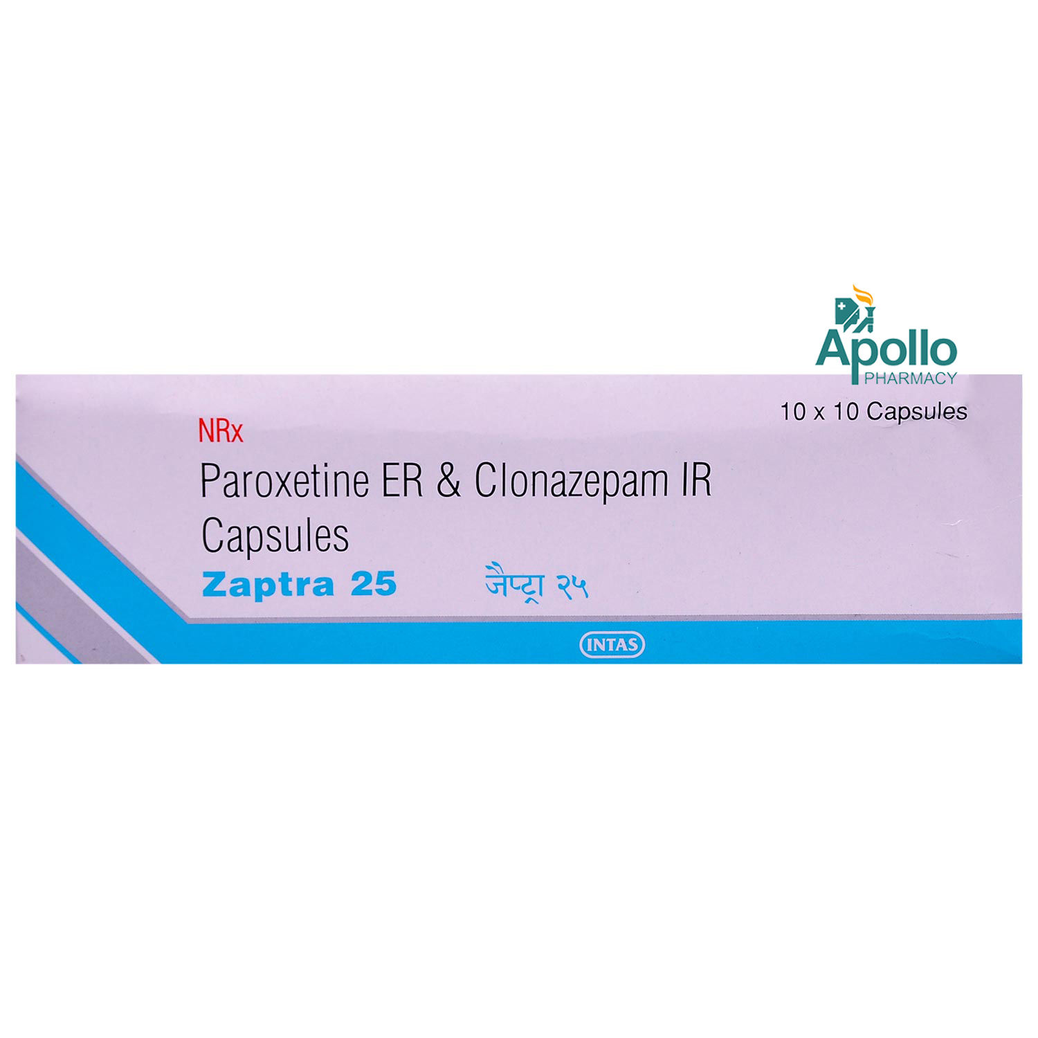 Zaptra 25 Capsule | Uses, Side Effects, Price | Apollo Pharmacy