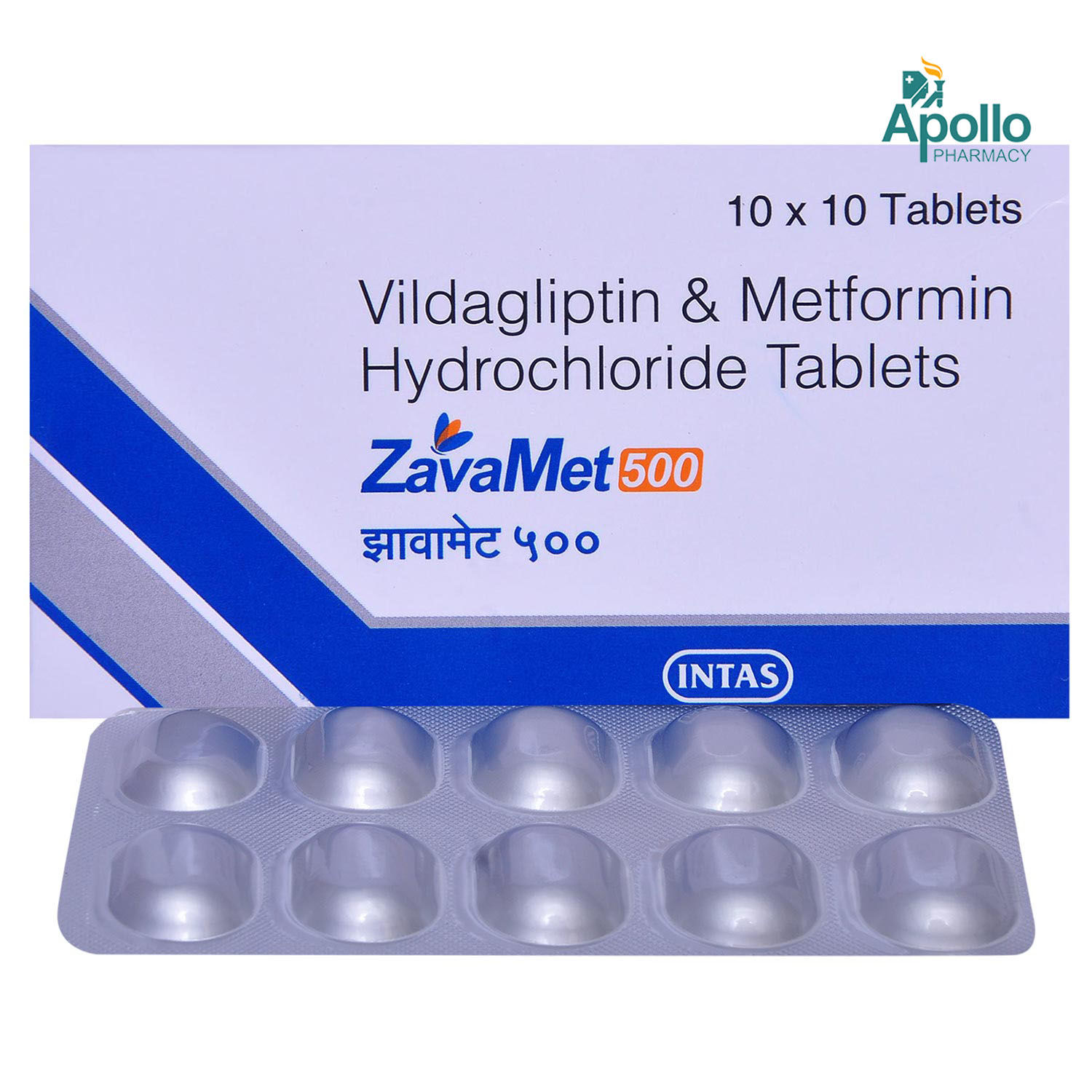 Zavamet 50/500 Tablet | Uses, Side Effects, Price | Apollo Pharmacy