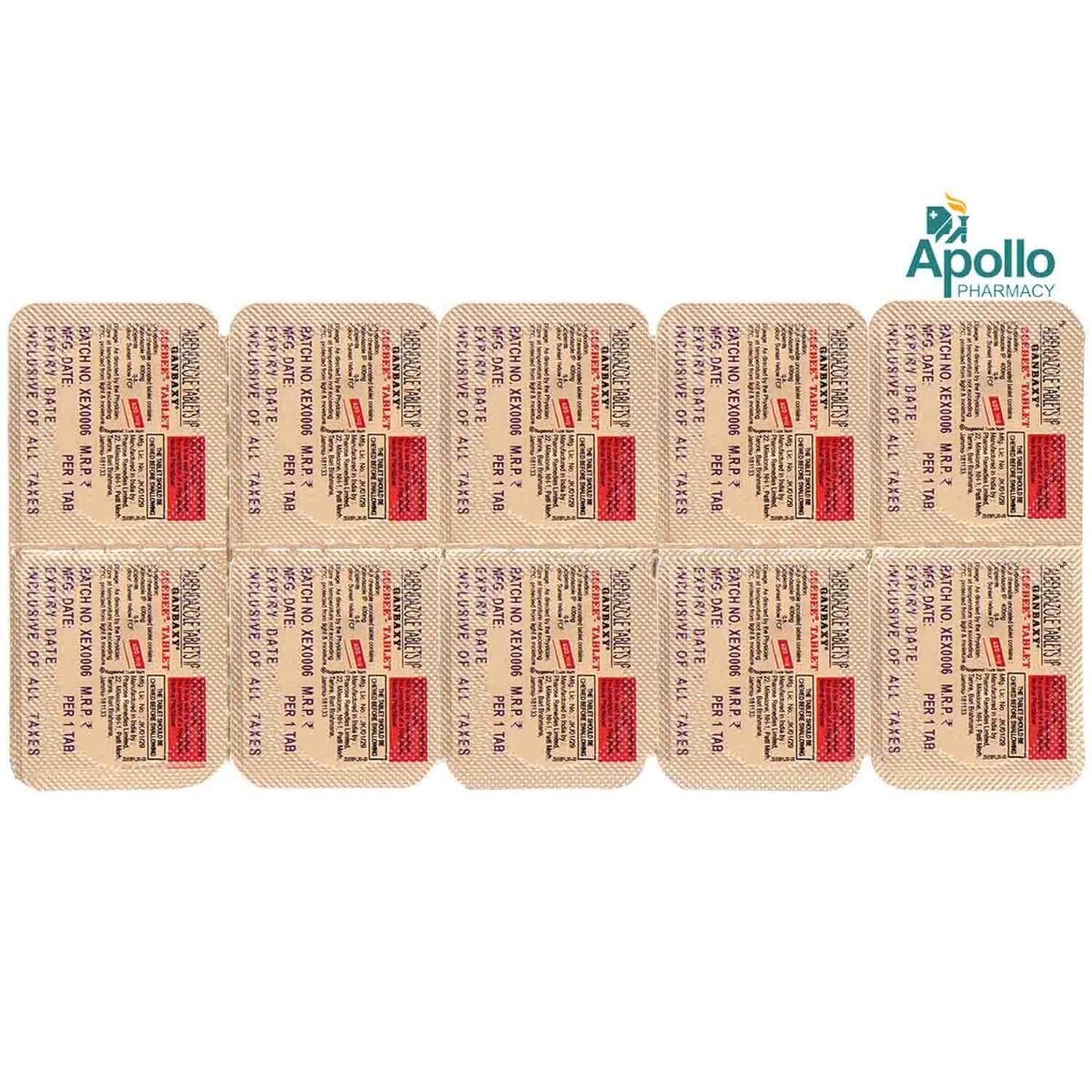 Zeebee 400 Tablet | Uses, Side Effects, Price | Apollo Pharmacy