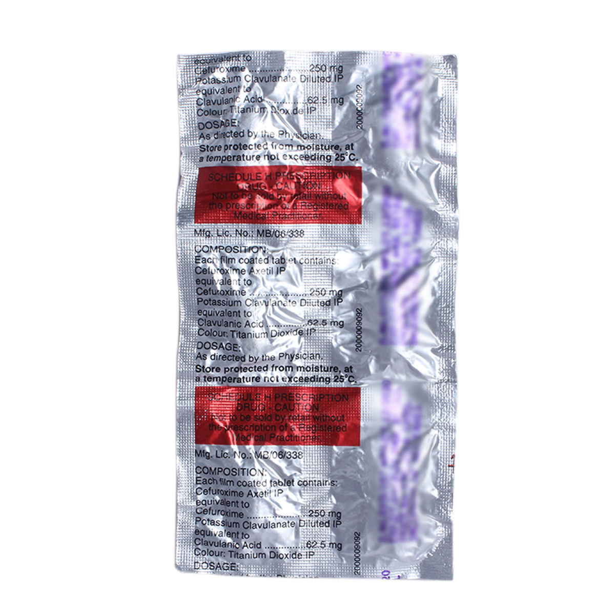 ZEFU CV 250MG TABLET, 6's Price, Uses, Side Effects, Composition ...