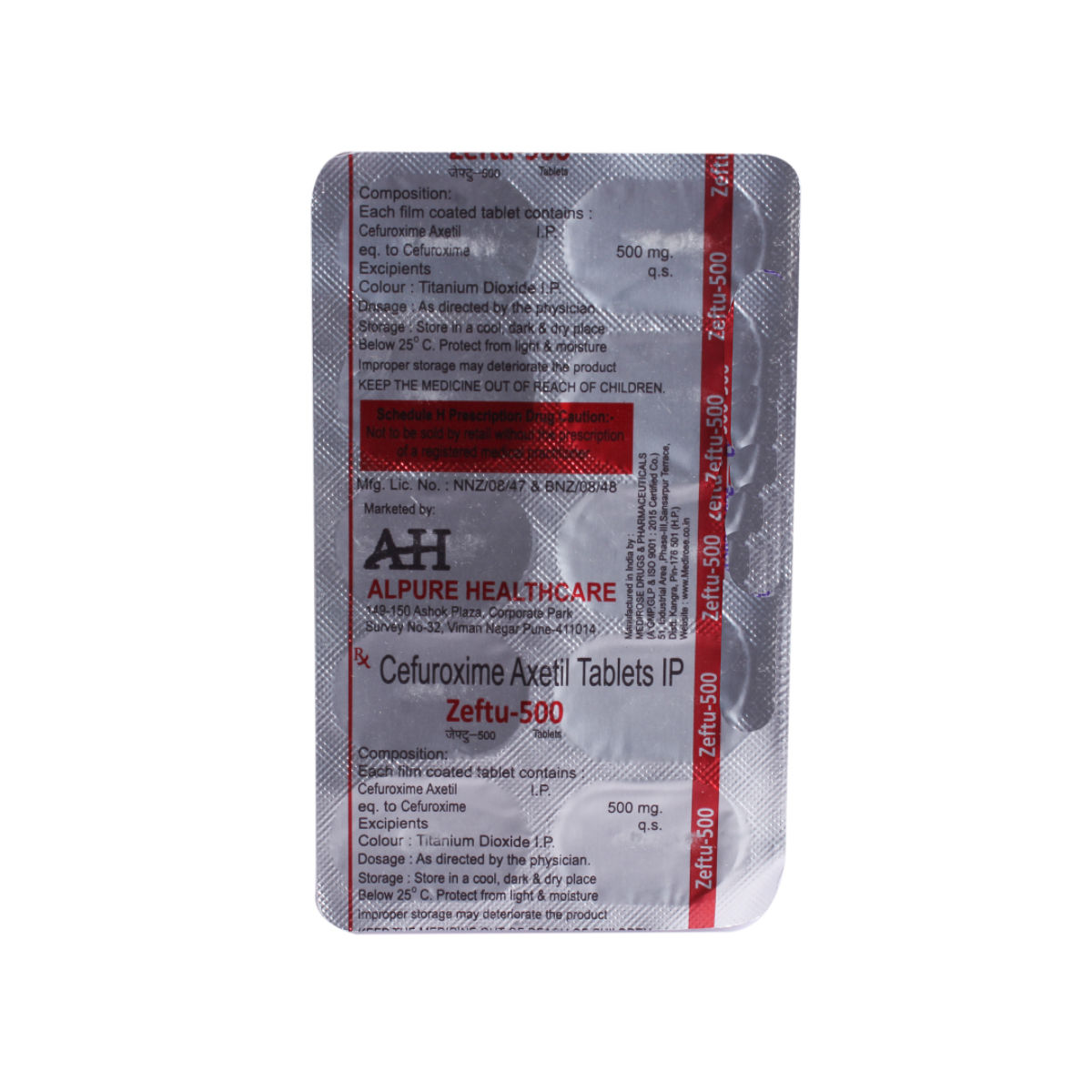 Zeftu-500 Tablet 10's Price, Uses, Side Effects, Composition - Apollo ...