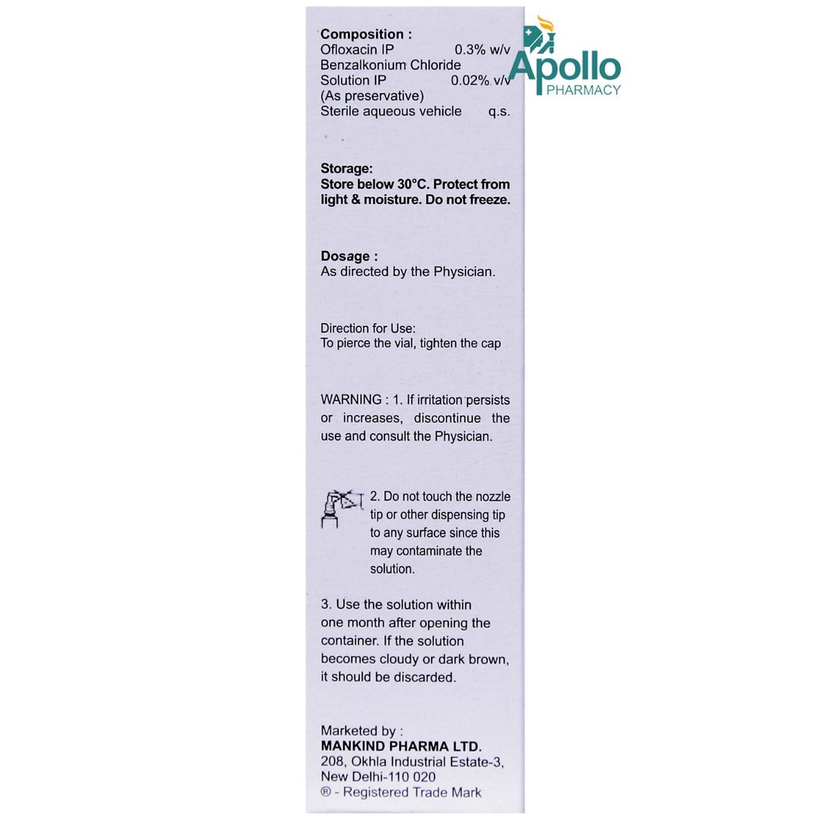 Zenflox Eye/Ear Drops 10 ml Price, Uses, Side Effects, Composition ...