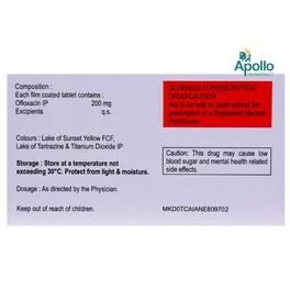 Zenflox-200 Tablet | Uses, Side Effects, Price | Apollo Pharmacy