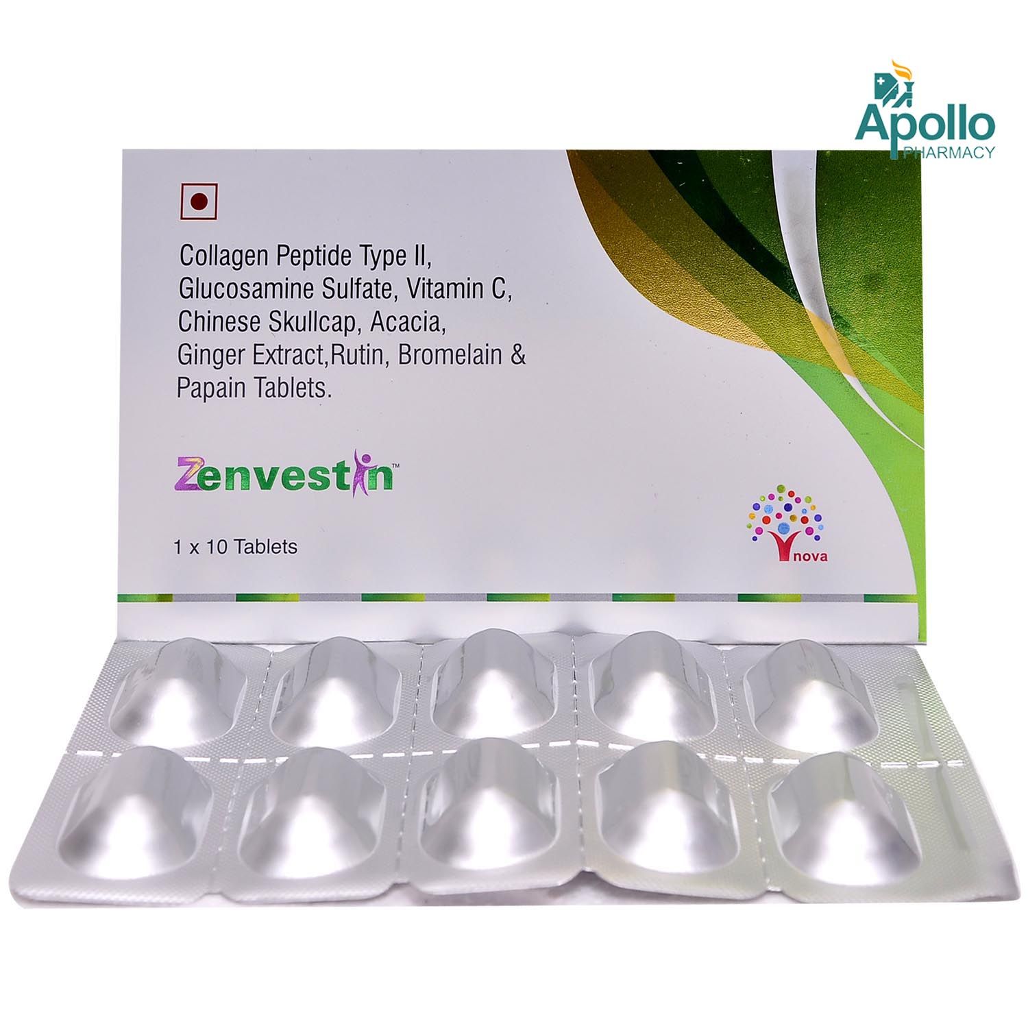 Zenvestin Tablet 10's Price, Uses, Side Effects, Composition - Apollo ...