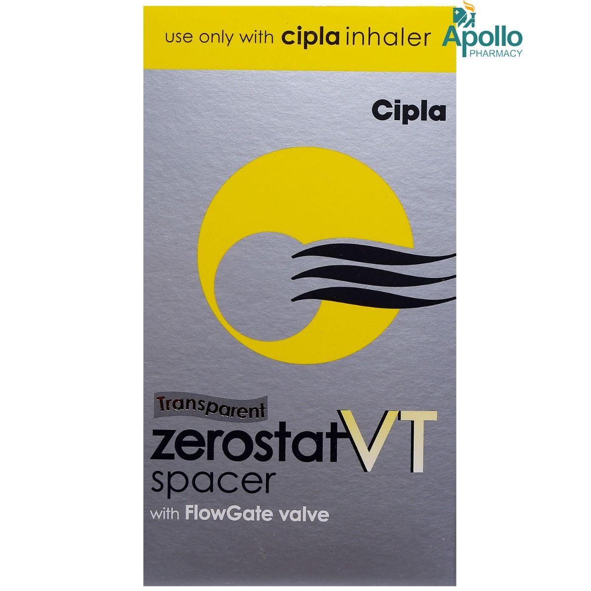 Zerostat VT Spacer With FlowGate Valve | Uses, Side Effects, Price ...