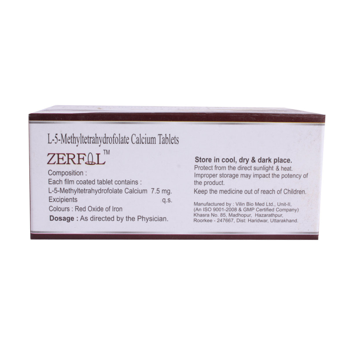 ZERFOL TABLET 10'S Price, Uses, Side Effects, Composition - Apollo Pharmacy