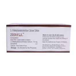 ZERFOL TABLET | Uses, Side Effects, Price | Apollo Pharmacy