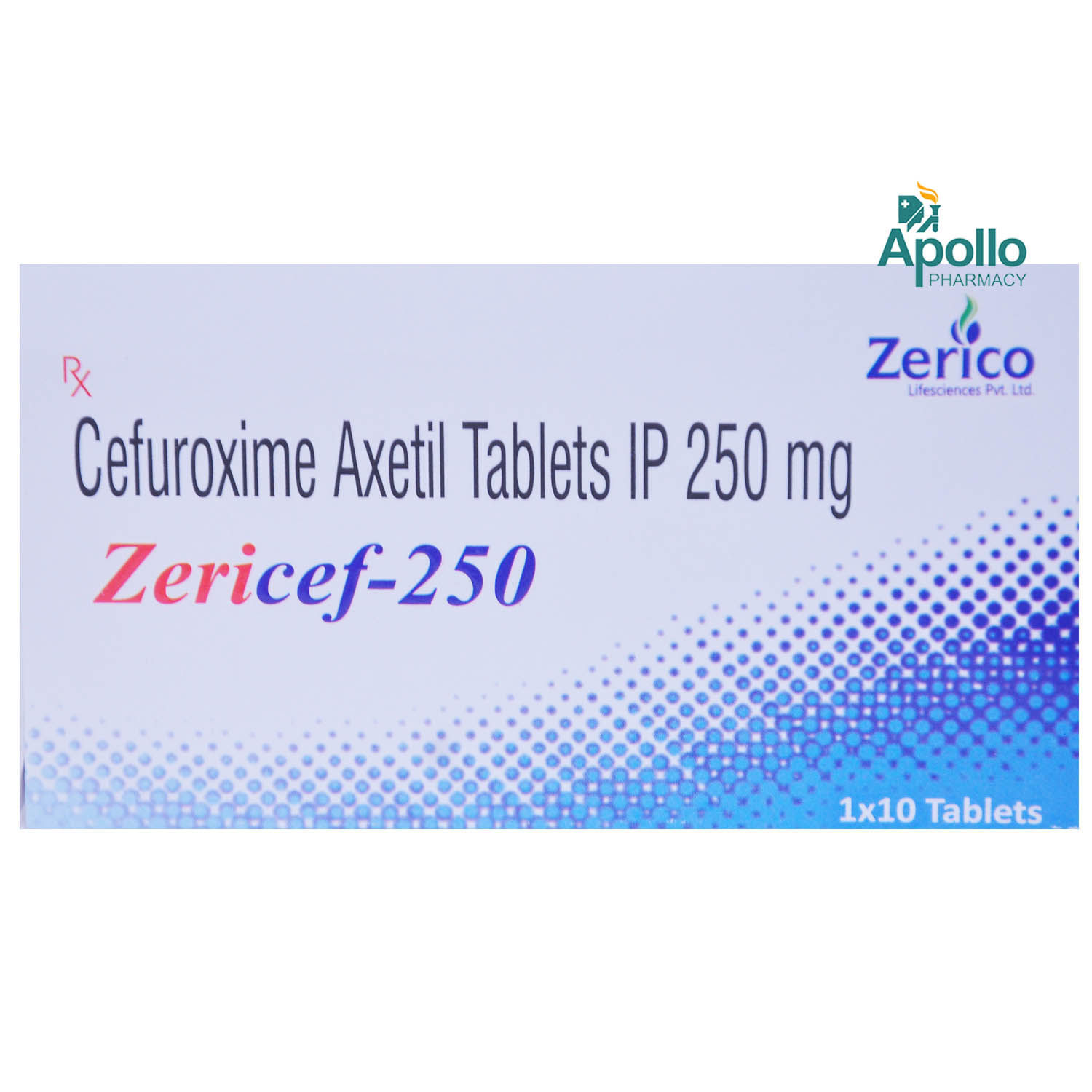 Zericef-250 Tablet | Uses, Side Effects, Price | Apollo Pharmacy