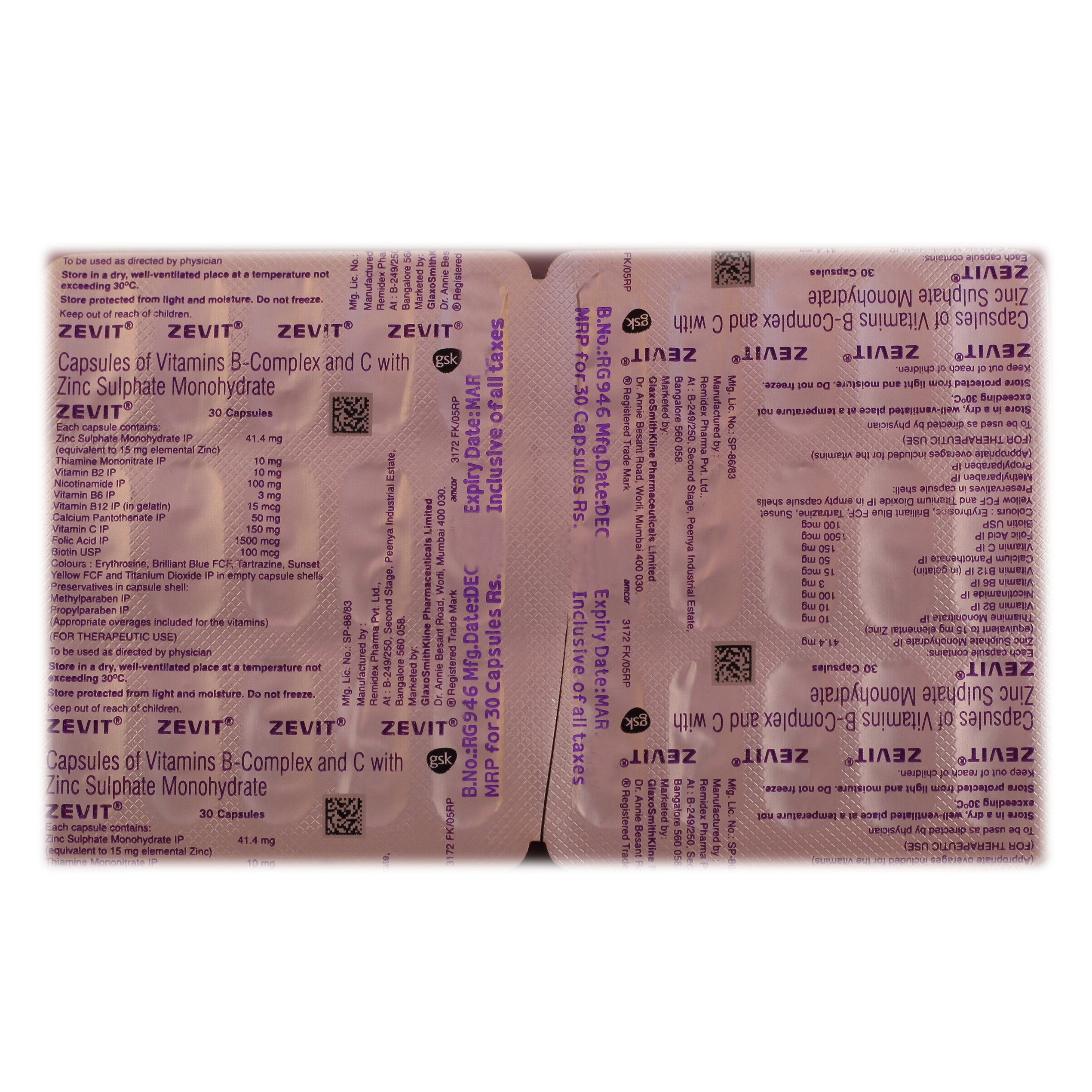 Zevit Capsule | Uses, Side Effects, Price | Apollo Pharmacy